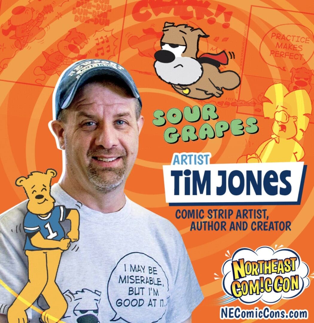 If it's Wednesday - it's Sour Grapes! (Meet Tim at NE Comic Con)