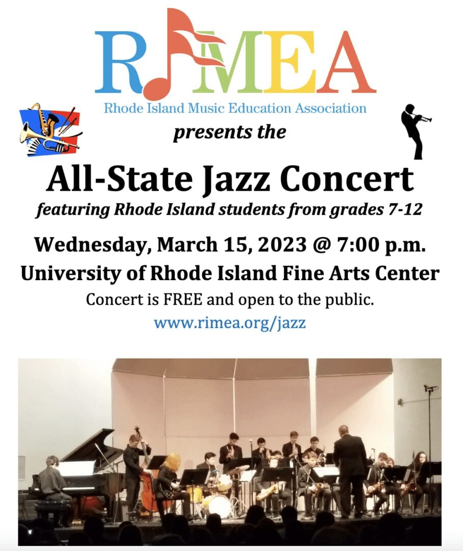 Rhode Island Music Education Association public concert schedule