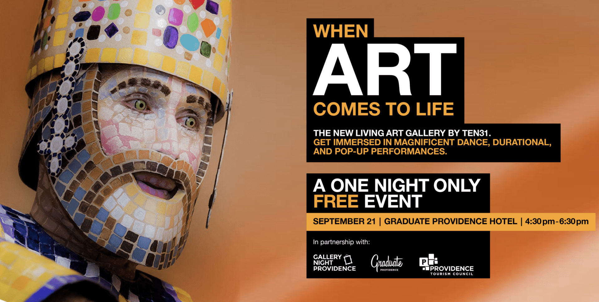 ART! The Living Gallery - one night only - Rhode Island news