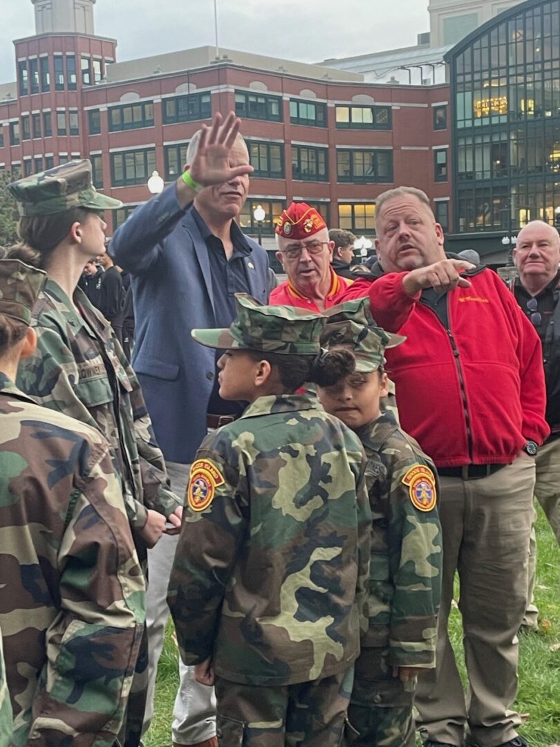 Veterans Honored at Waterfire's Salute to Veterans - Ann Clanton