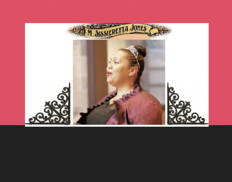 To Do in RI: Becky Bass as Sissieretta Jones, at Prospect Terrace, with ...