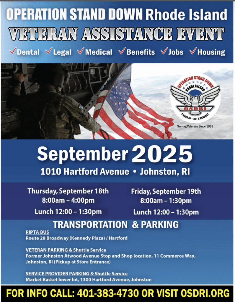 RI Veterans: Did you know? 04.09.25 (Resources, OSD Vet Assistance ...