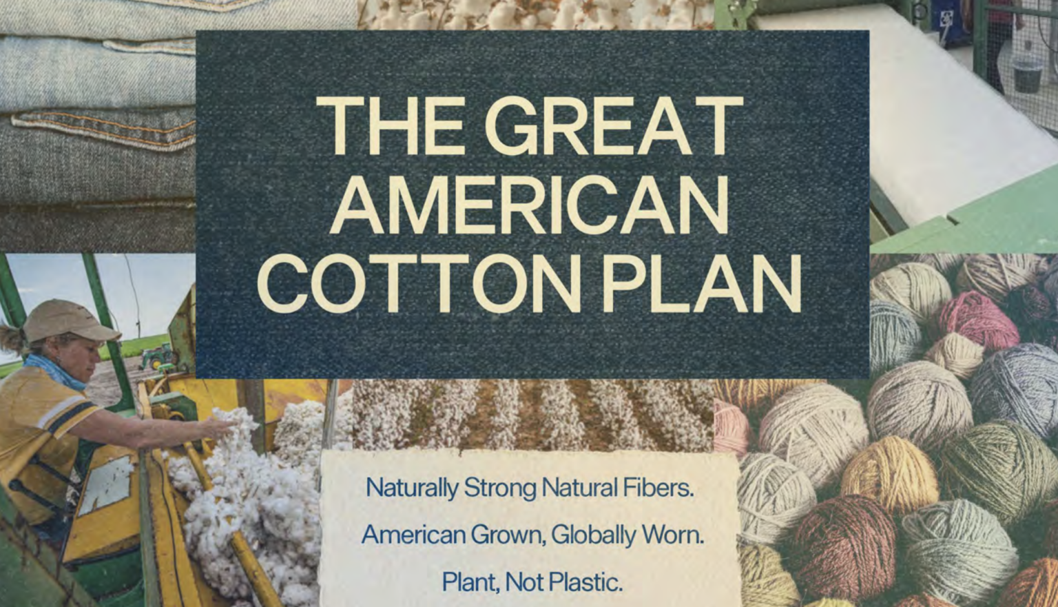 The Fabric of Our Lives became plastic — now Cotton wants a comeback