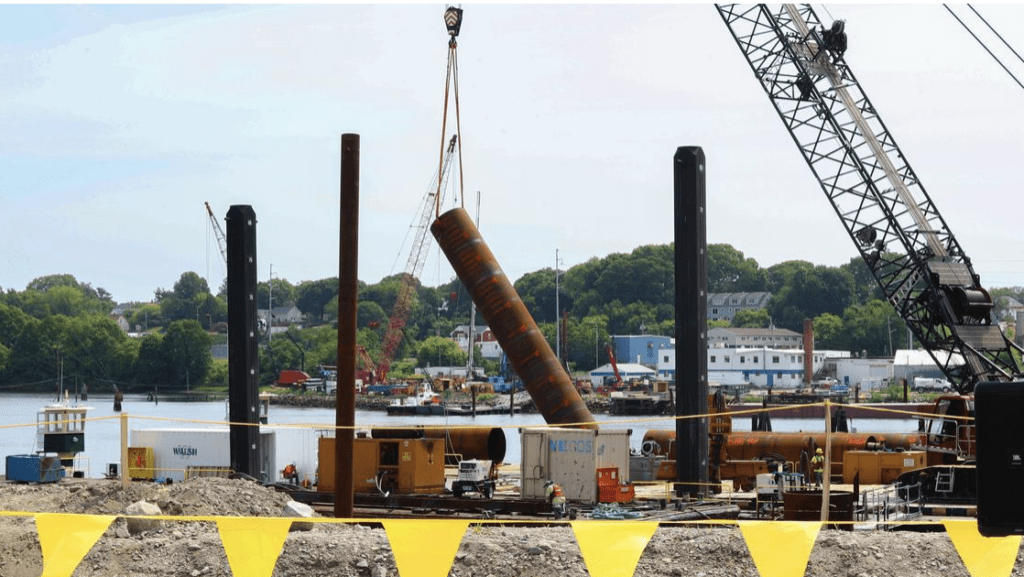 Washington Bridge In-Water Construction Begins